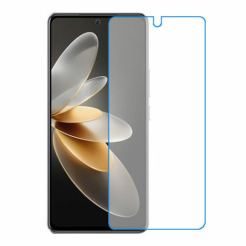 Скрин Мобайл защитный экран для vivo V27e из нано стекло 9H