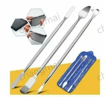 Лопатка-спуджер для вскрытия корпусов техники, набор из 3 штук, нержавеющая сталь