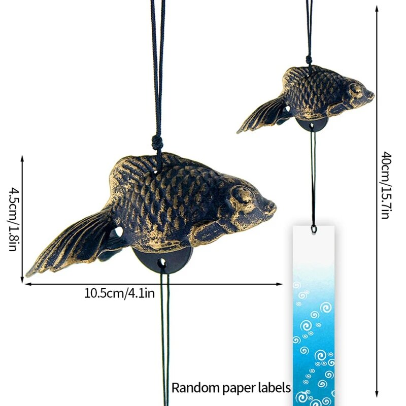 Чугунные колокольчики для дома и сада S5 Wind Chimes