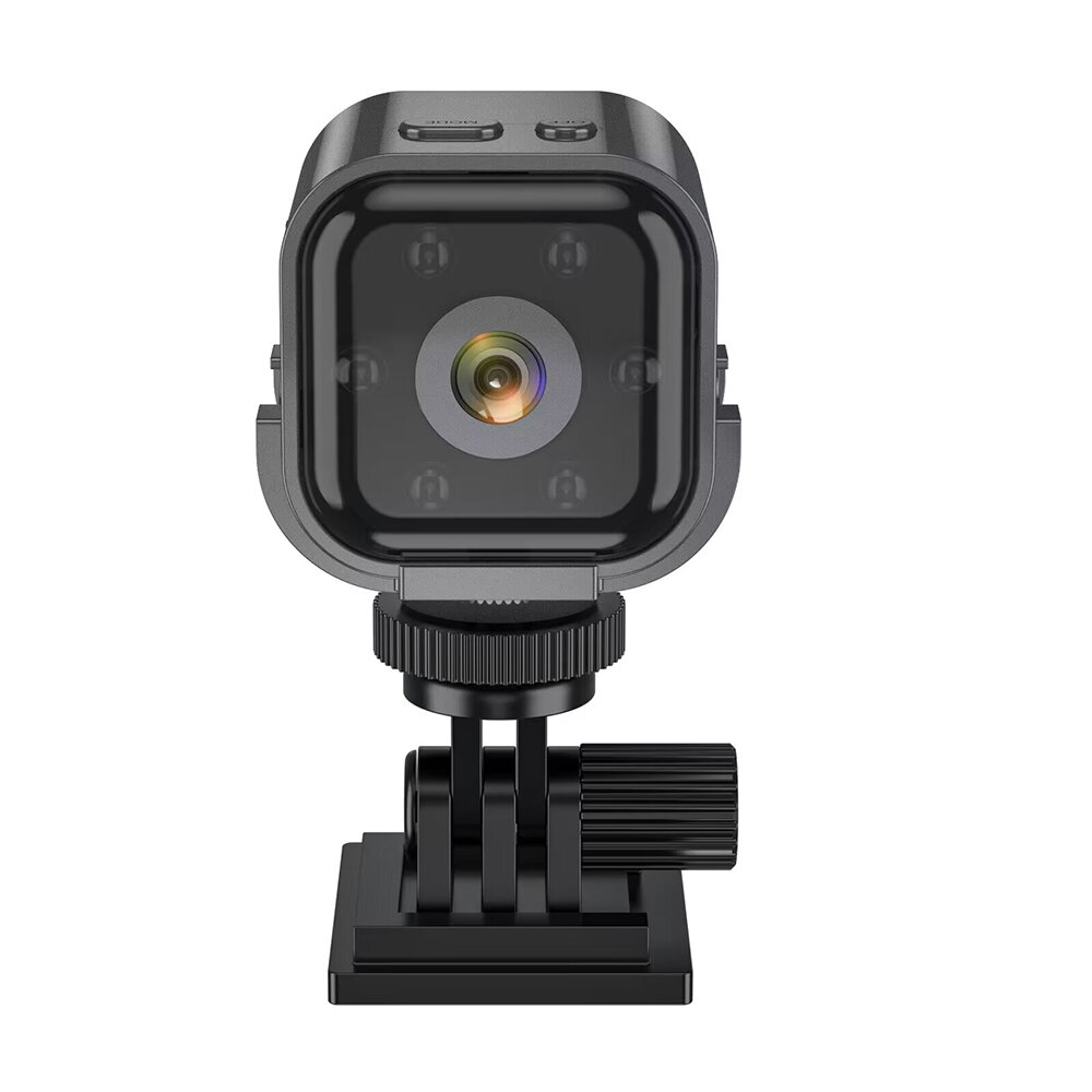 1080P Smart WiFi Camera Wireless Monitor Camera Two-Way Radio IR Night Vision Motion Detection Built-in Battery Wireless Camera for Home Office Outdoor Indoor, Type-C, TF card max. 32GB, 4*3.5*3.5cm, 39g, 1 WiFi Camera, 1 Mounting Bracket, 1 Charging