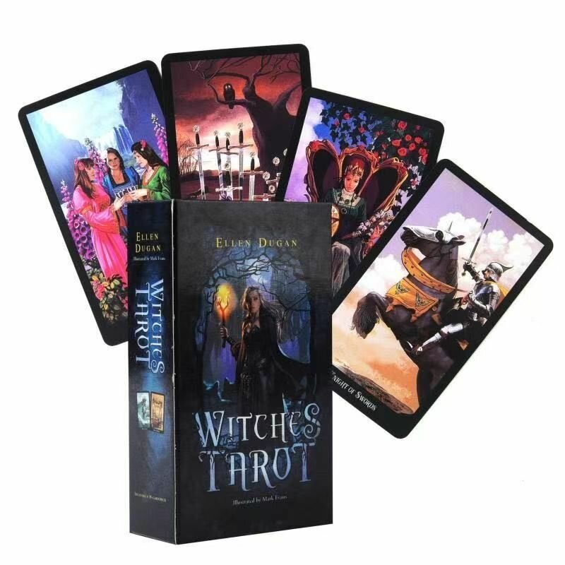 Witches Tarot/Карта Башни ведьм/10x6CM/78шт