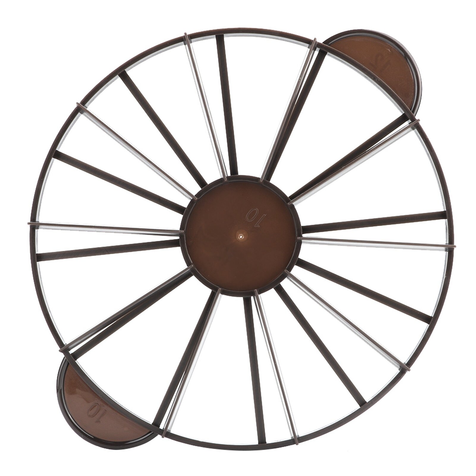 Household Round 10/12 Piece Bread Cake Divider Equal Portion Cutter Slice Marker Baking Tool
