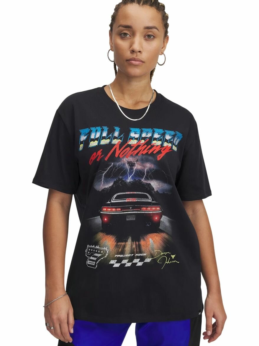 Футболка спортивная Under Armour Project Rock Campus T-shirt