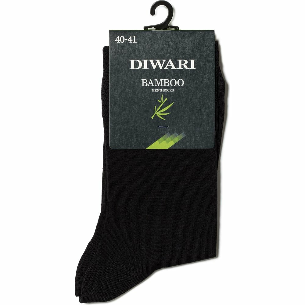 Мужские носки DIWARI BAMBOO 7С-94СП, р.27, 000 черный 1001330110030012000