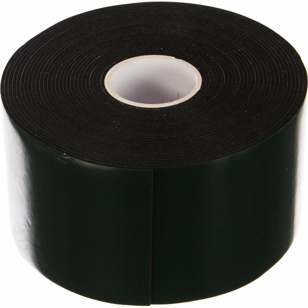 Двухсторонняя клейкая лента MEGAPOWER 50 мм х 5 м зеленая ET-505