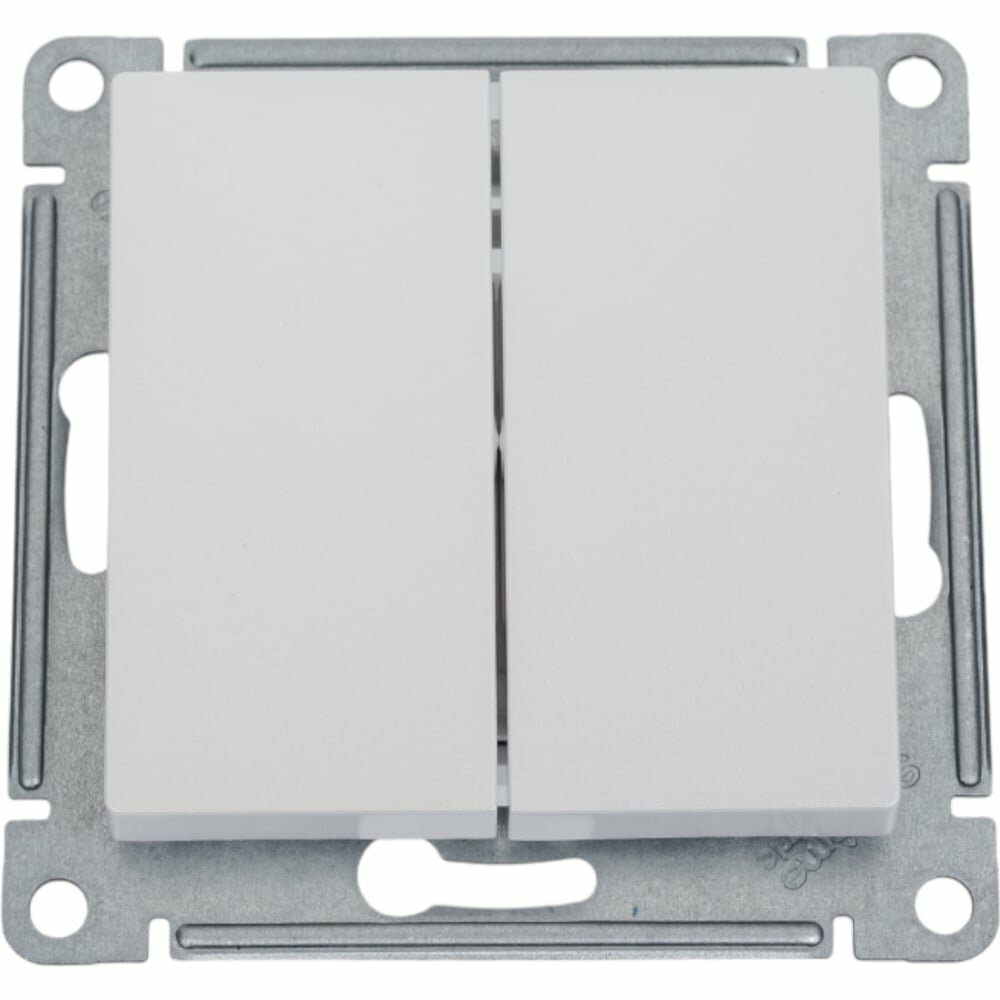 Механизм выключателя Systeme Electric 2-кл. ATLAS DESIGN сх.5 10АХ жемчуг ATN000451 1240289