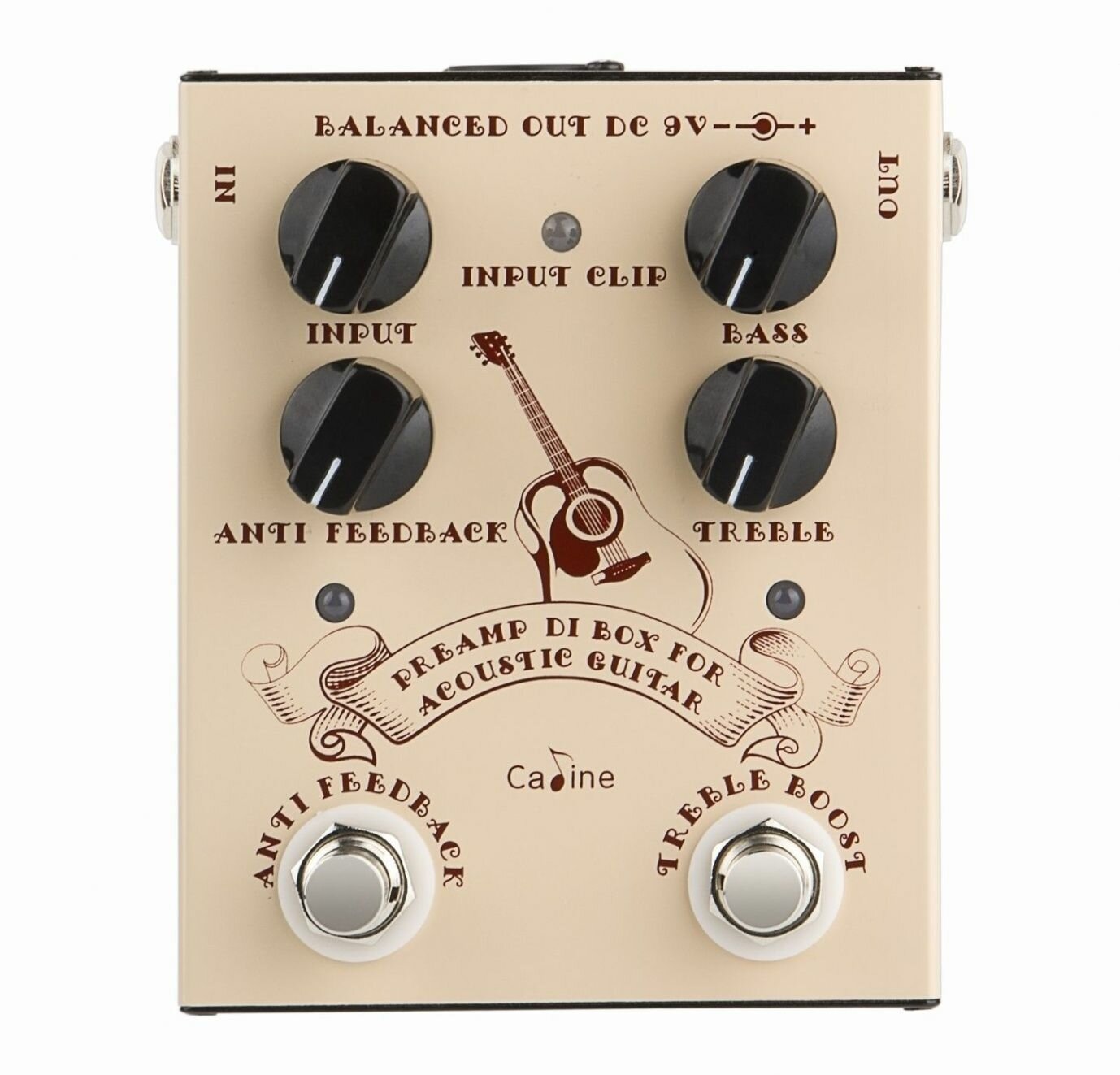 Эксклюзивный DI Box Caline CP40 для гитарного акустического эффекта
