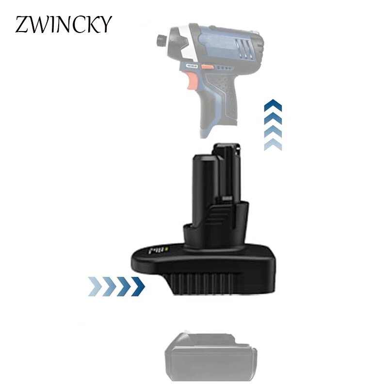 Адаптер для аккумуляторов Makita 18В к Bosch 12В ZWINCKY