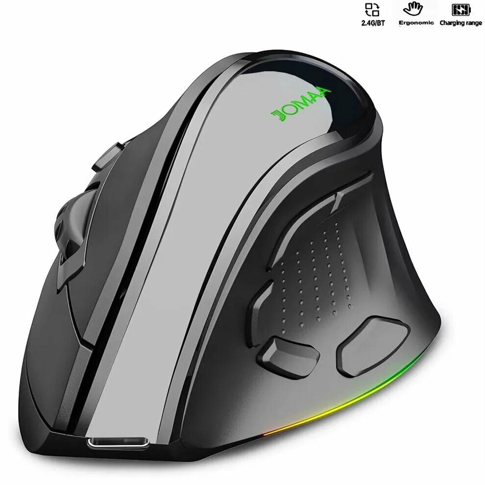 JOMAA Игровая мышь беспроводная V530, черный