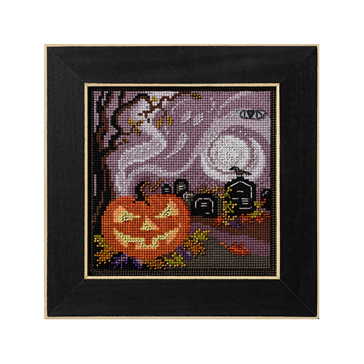 Набор для вышивания MILL HILL "Привидение", в технике счётный крест и вышивка бисером MH142424