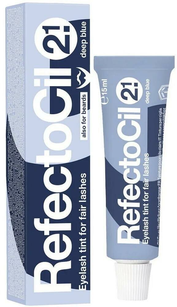 RefectoCil Краситель для окрашивания бровей и ресниц 2.1, синий 15 мл
