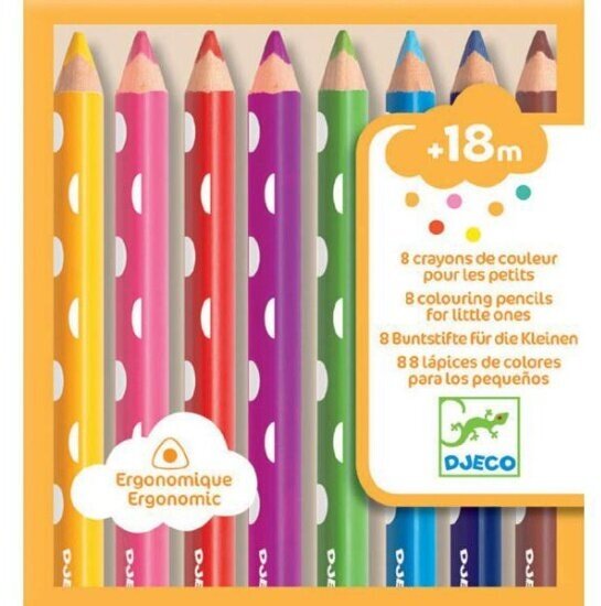 Набор Djeco 09004 Карандаши, 8 шт.