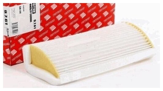 Фильтр салонный ВАЗ 2114-2115 Цитрон "TSN" 9.7.61 (AM 452, C 1699, 099-1109080) пылевой,