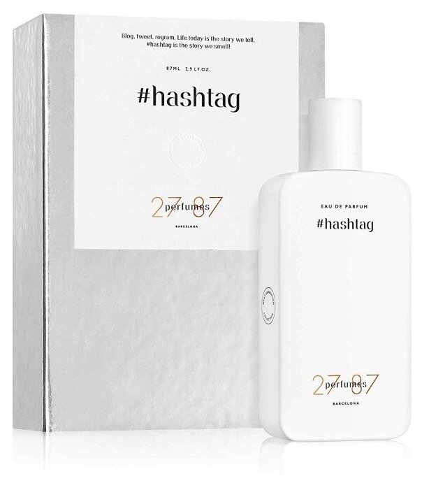 27 87 Perfumes #Hashtag, 87 мл, Парфюмерная вода