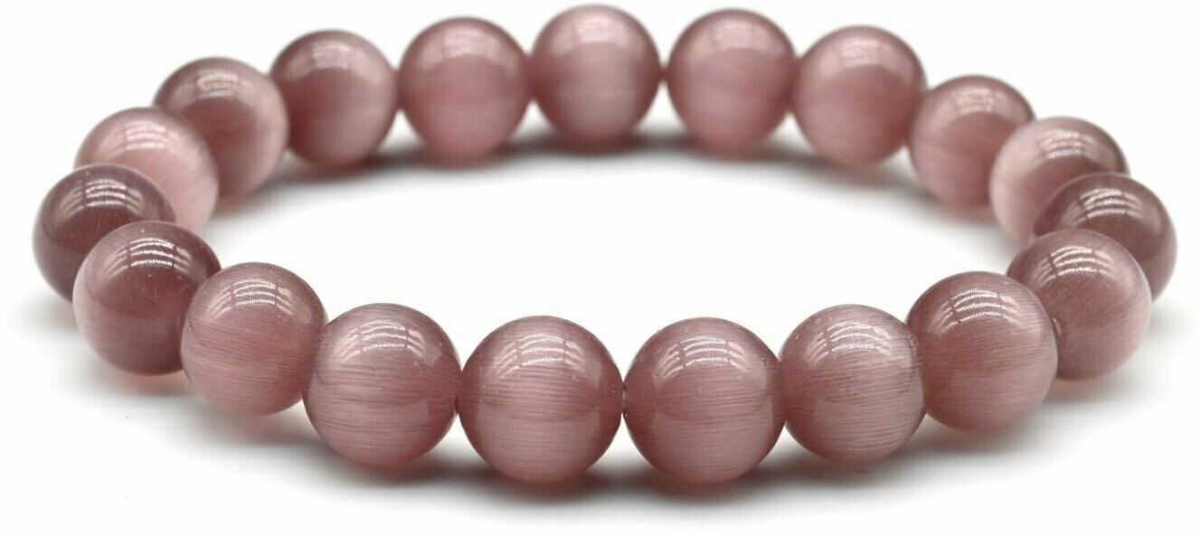 Браслет-цепочка, кошачий глаз