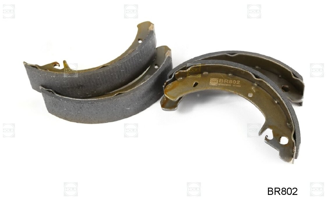 Колодки тормозные барабанные HOLA арт. br802