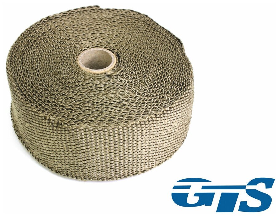 Термолента базальтовая 2 мм х 50мм х 10м cтекловолокно ES-01083