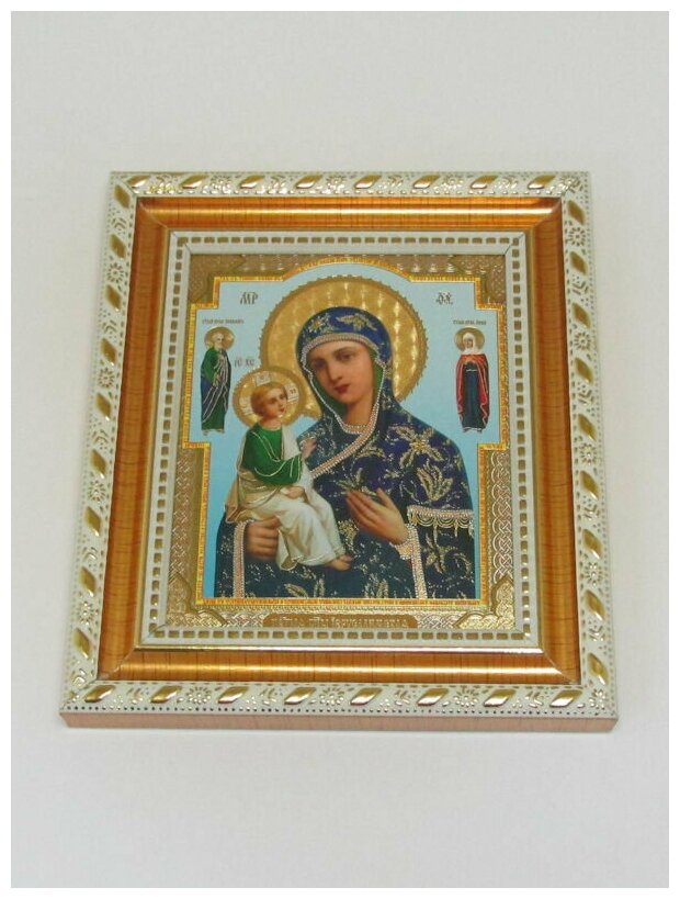 Икона "Божия матерь Иерусалимская", размер 14x16