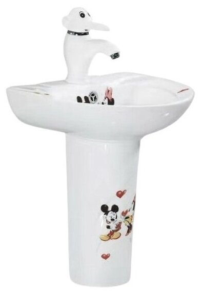 Раковина SantiLine SL-2115 с рисунком