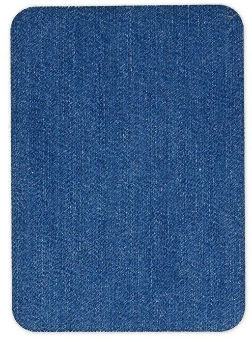 "Annet" "Прямоугольник" №1 10х14 см Термозаплатка №009 джинс св. голубой 14х10 см