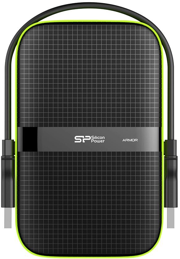 Внешний жесткий диск 5TB Silicon Power Armor A60, 2.5", USB 3.1, Черный