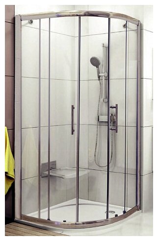 Душевой уголок Ravak XP2CP4-90 Transparent, блестящий профиль