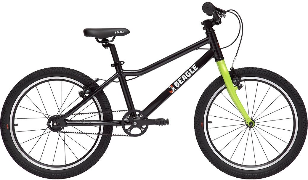 Детский велосипед BEAGLE Belter 120 Черный/Зеленый One Size