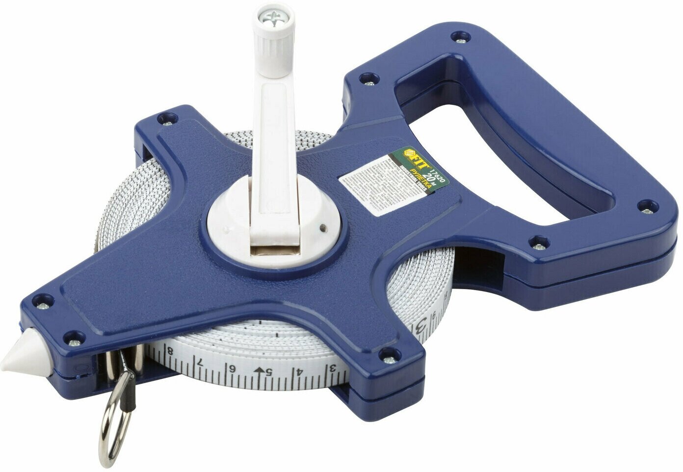 Рулетка 20м землемерная фиброглассовая лента (40) (У)