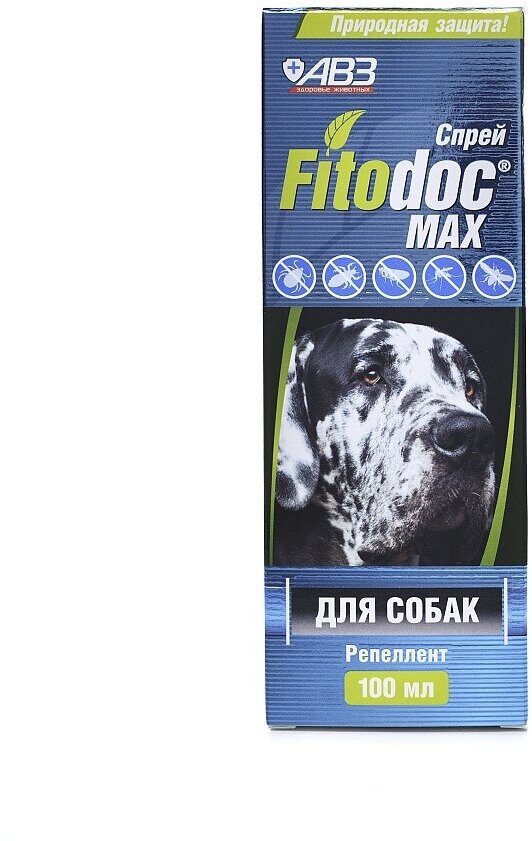 Фитодок Макс спрей репелентный для собак , 100 мл