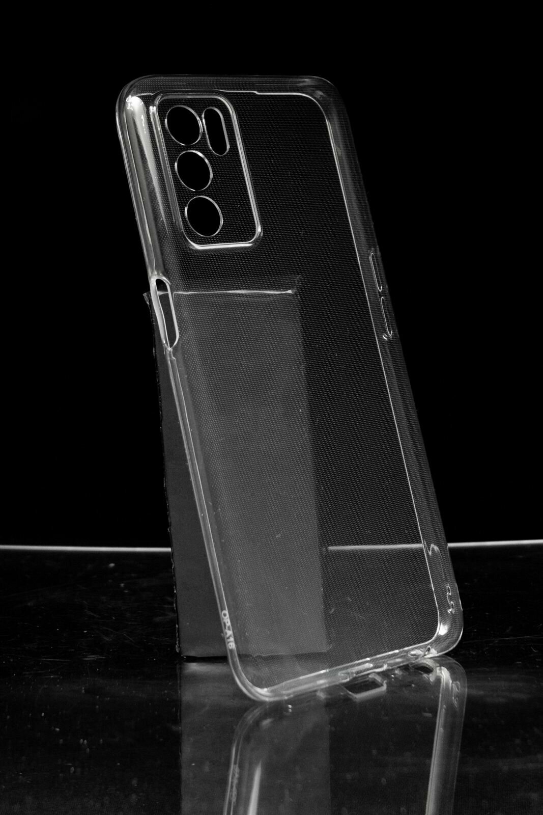 Чехол для OPPO A16 / оппо а16 с защитой камеры прозрачный