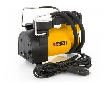 Компрессор автомобильный DENZEL Компрессор автомобильный DС-20, 12 В, 7 атм, 35 л/мин 58054