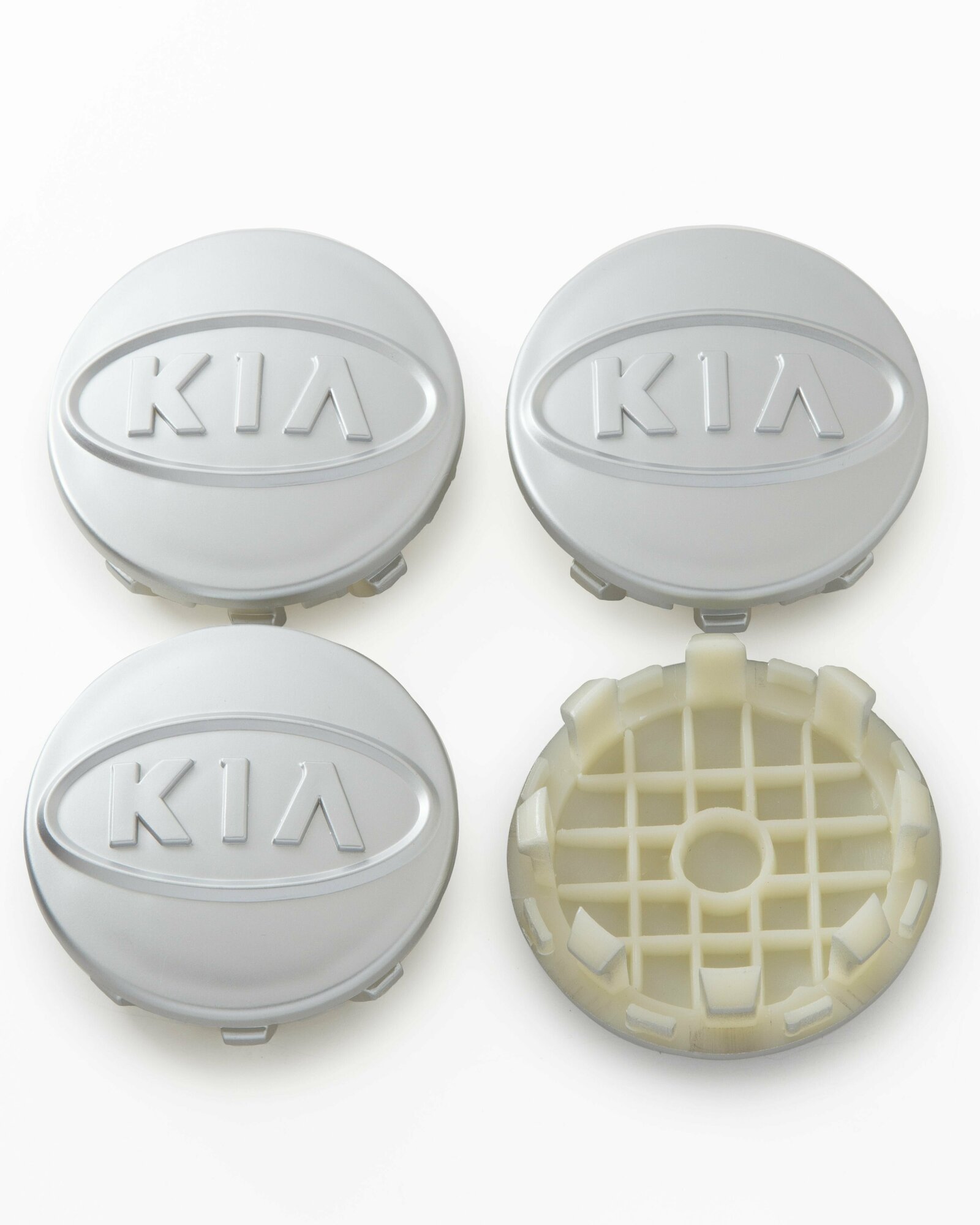 Колпачки ступицы KIA 59 мм комплект серые