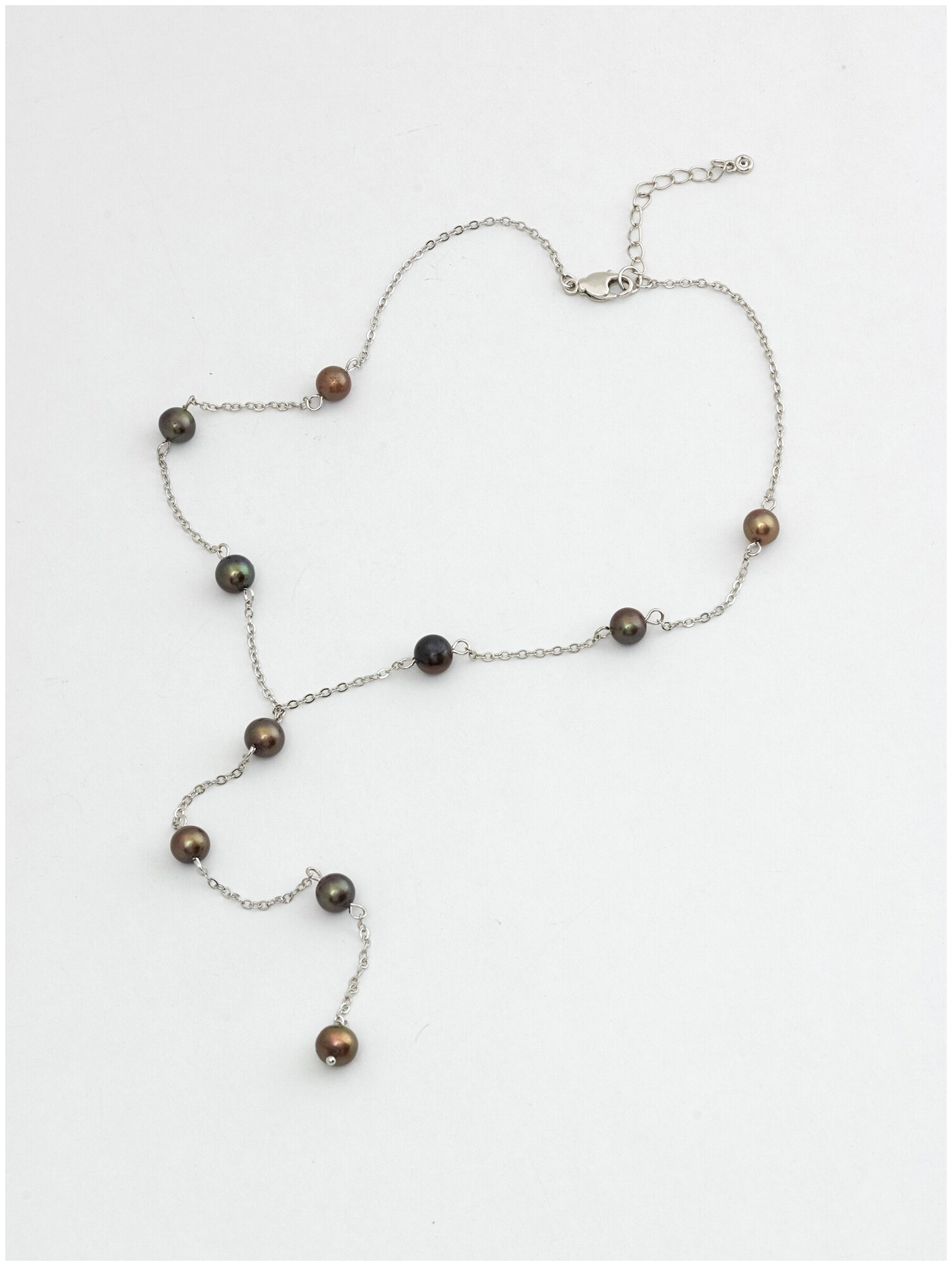 Колье, жемчуг пресноводный культивированный