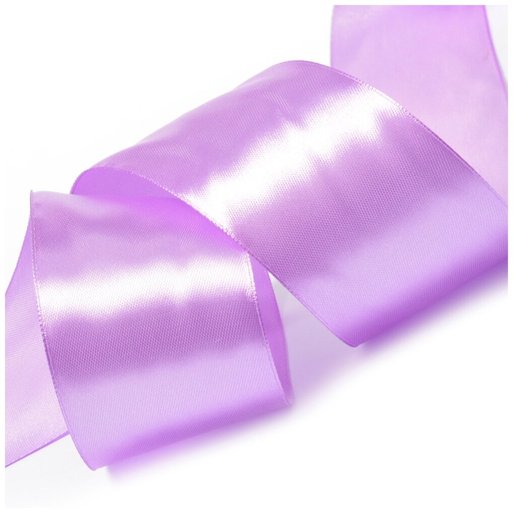 Лента атласная 2 (50мм) цв.3114 фиолетовый уп.27,4 м