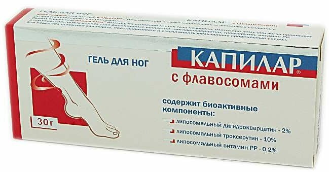 Капилар гель для ног 30 г