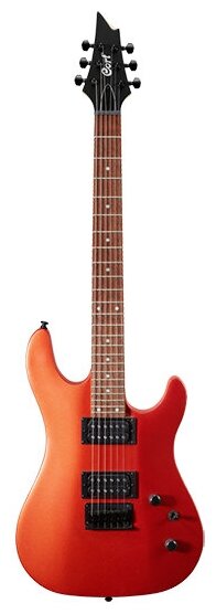 KX100-IO KX Series Электрогитара, красная, Cort