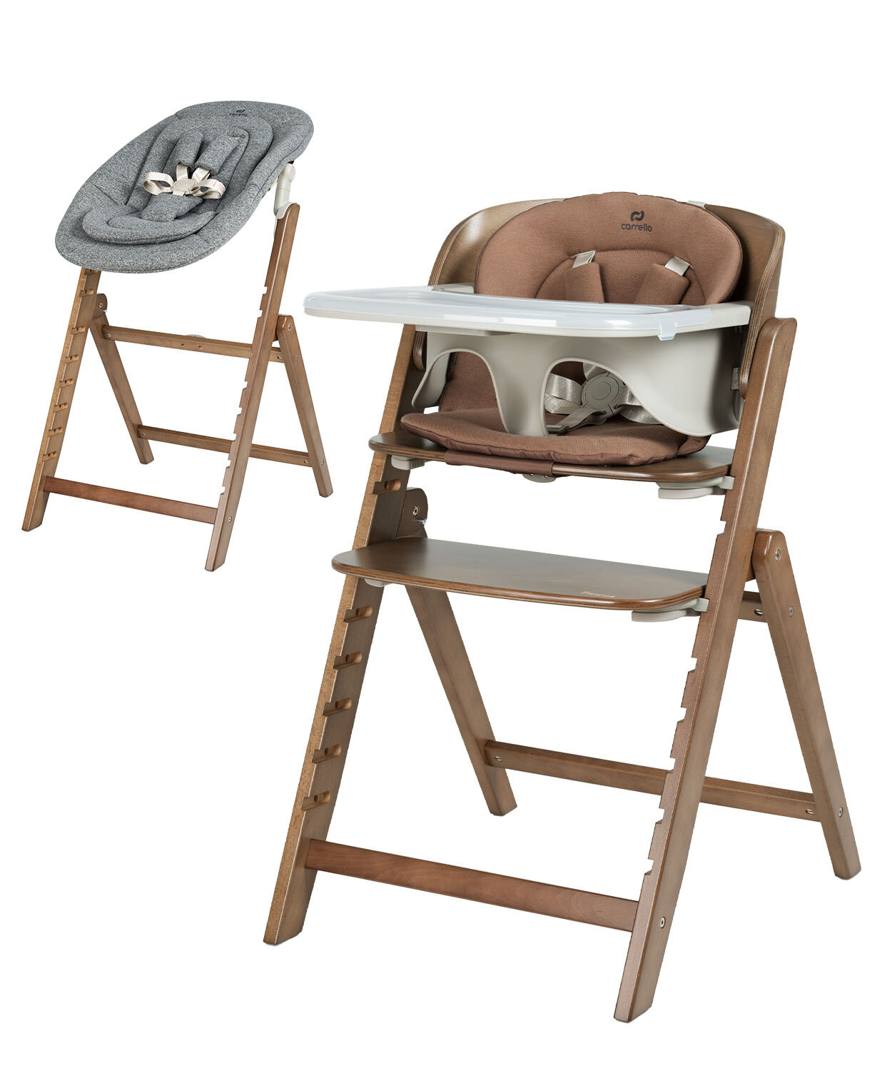Стульчик-шезлонг для кормления Carrello Focus CRL-16801 Moka Brown