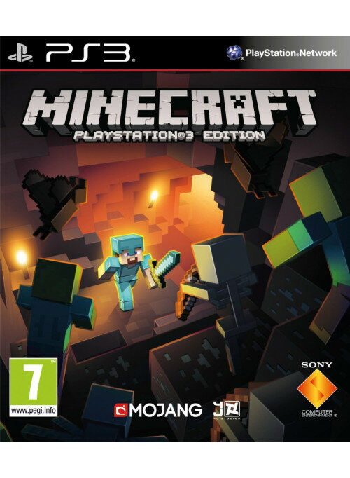 Игра Minecraft: Playstation 3 Edition (PS3) Полностью русская версия — фото 1