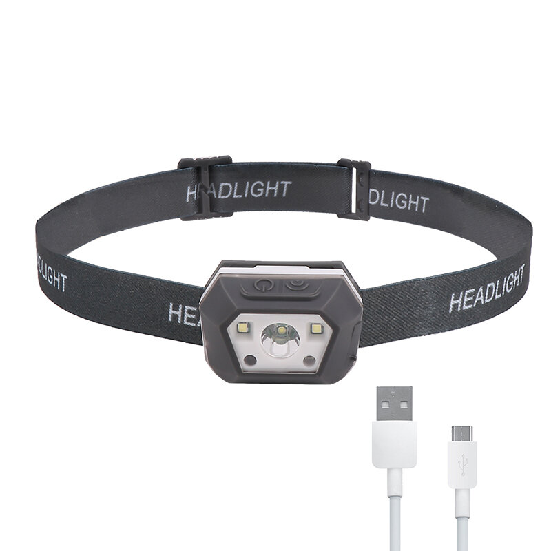 Фонарь налобный Патриот PT-FLG39 (3L, аккум, дат. движ)