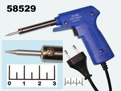 Паяльник-пистолет 220V 30-70W ZD-90B (12-0161-4)