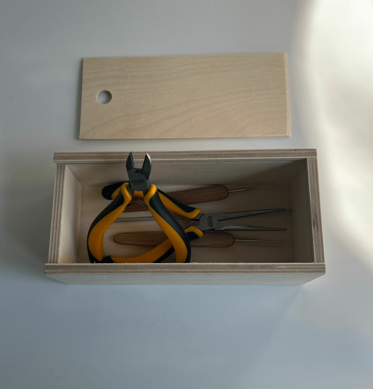 Пенал деревянный ящик-пенал