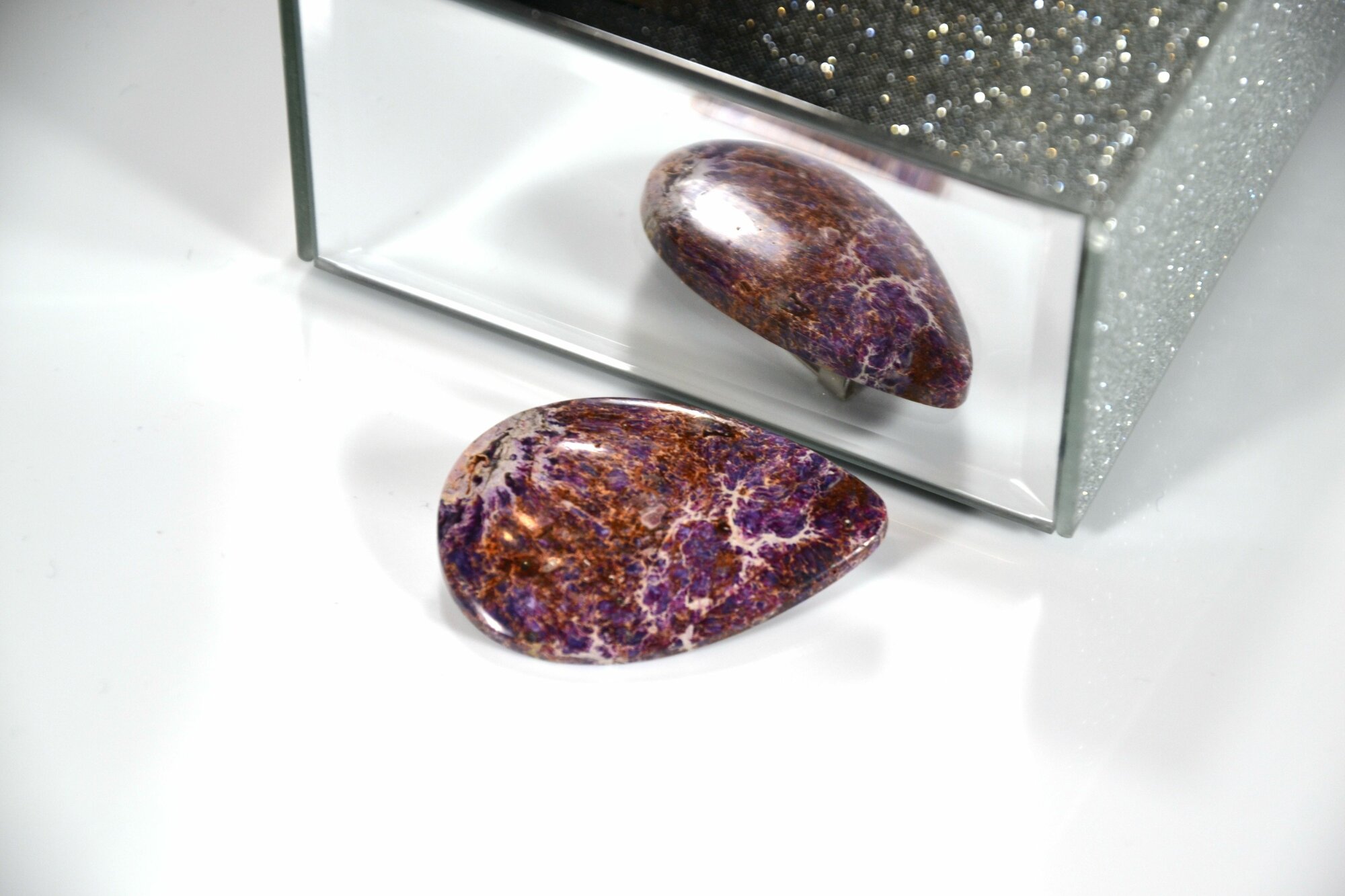 Брошь, агат