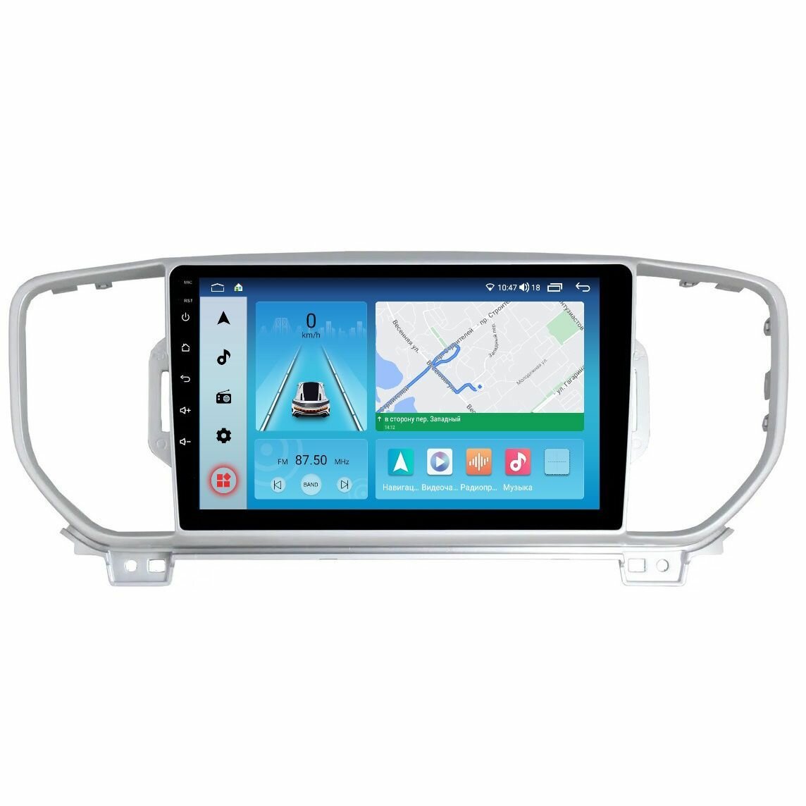 Магнитола Epic T18 Kia Sportage 4 2016-2017 - Android 12 - Процессор 8 ядерный - Память 4+64Gb - Carplay - DSP 36 полос - 4G(Sim)