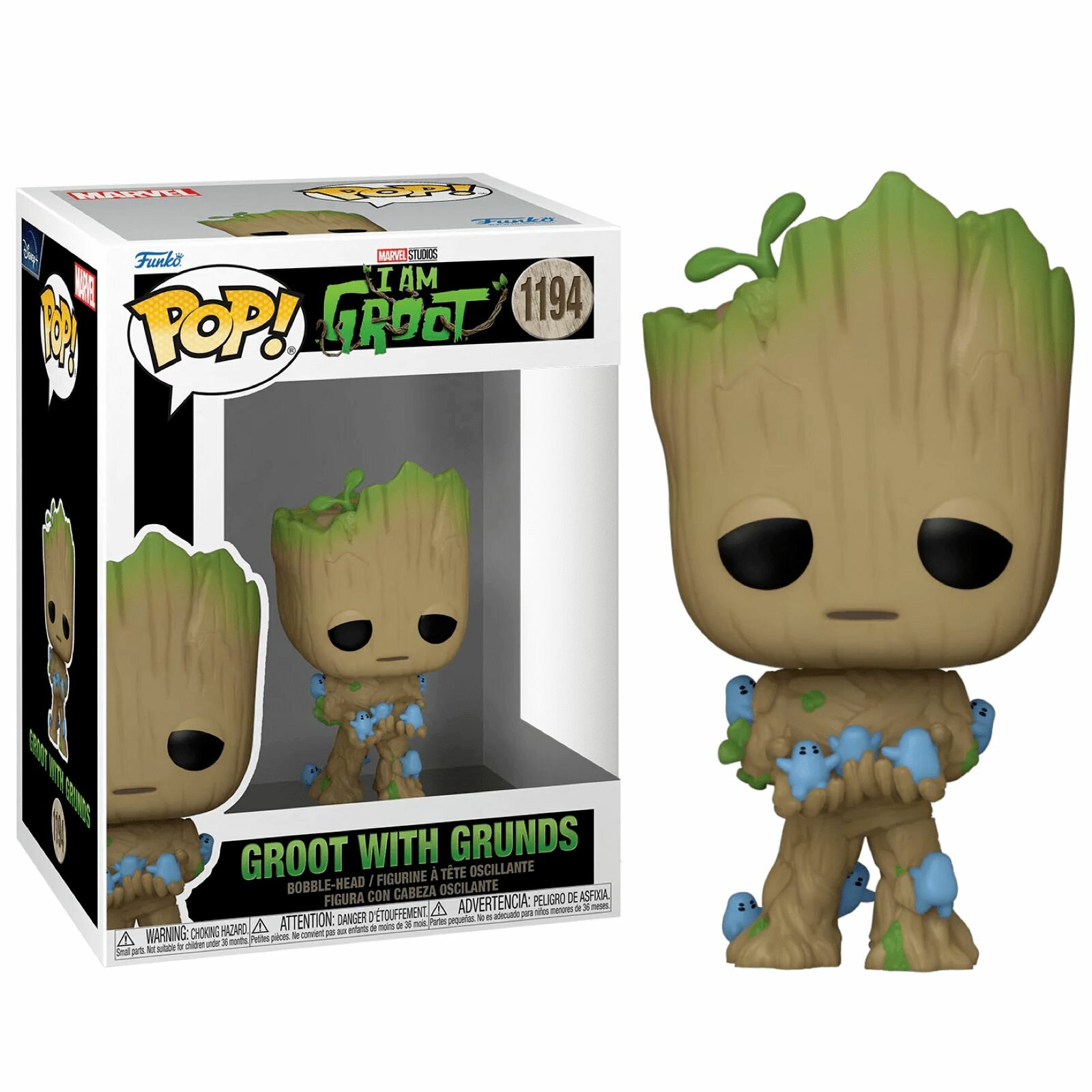Фигурка Funko POP Groot with grunds из мультсериала I Am Groot 1194