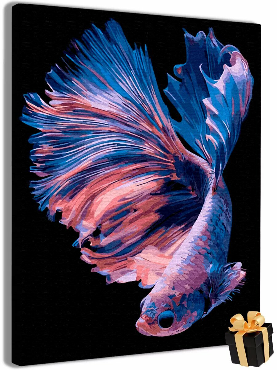 Картина по номерам рыбка