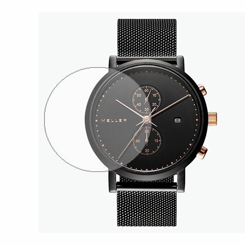 Скрин Мобайл защитный экран для часов Meller Makonnen Baki Black 40 MM из гидрогелевая плёнка прозрачная