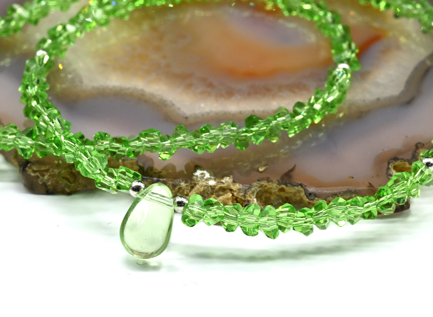 Чокер, циркон