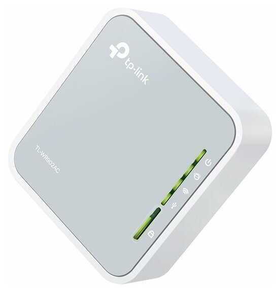 Компактный портативный Wi-Fi роутер TP-LINK AC750 (TL-WR902AC)