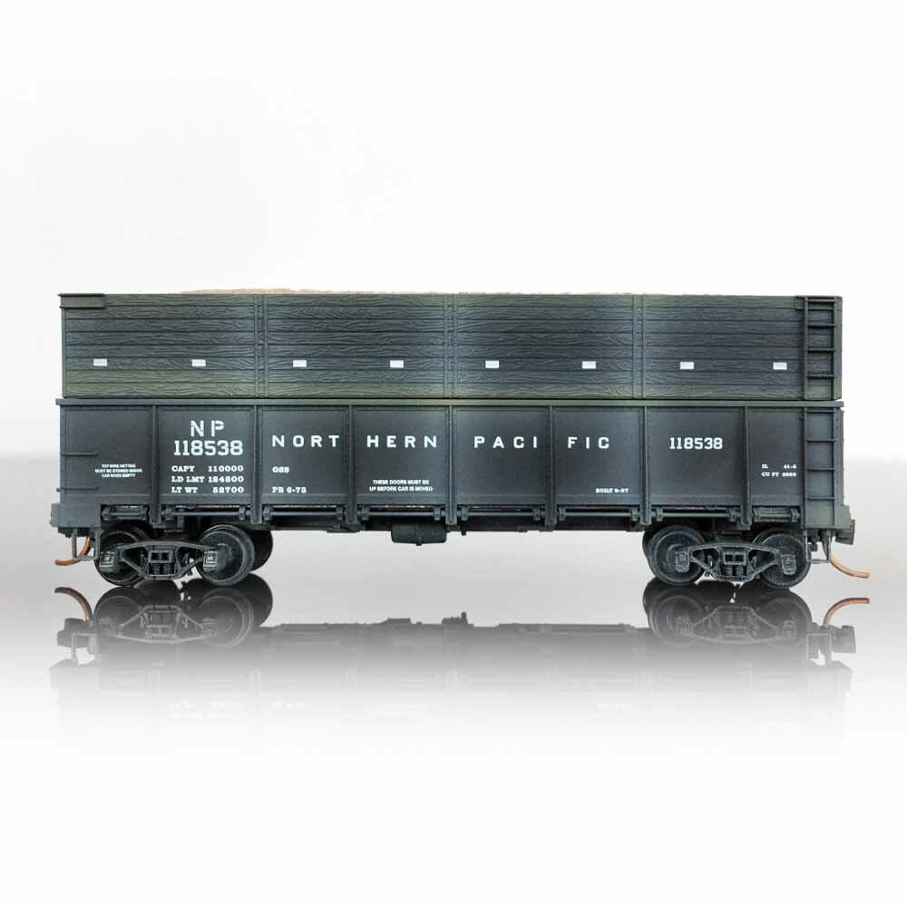 Вагон 1/160 MTL Micro-Trains Line 08444050 40' Drop Bottom Gondola w/Load WEATHERED NP #118538