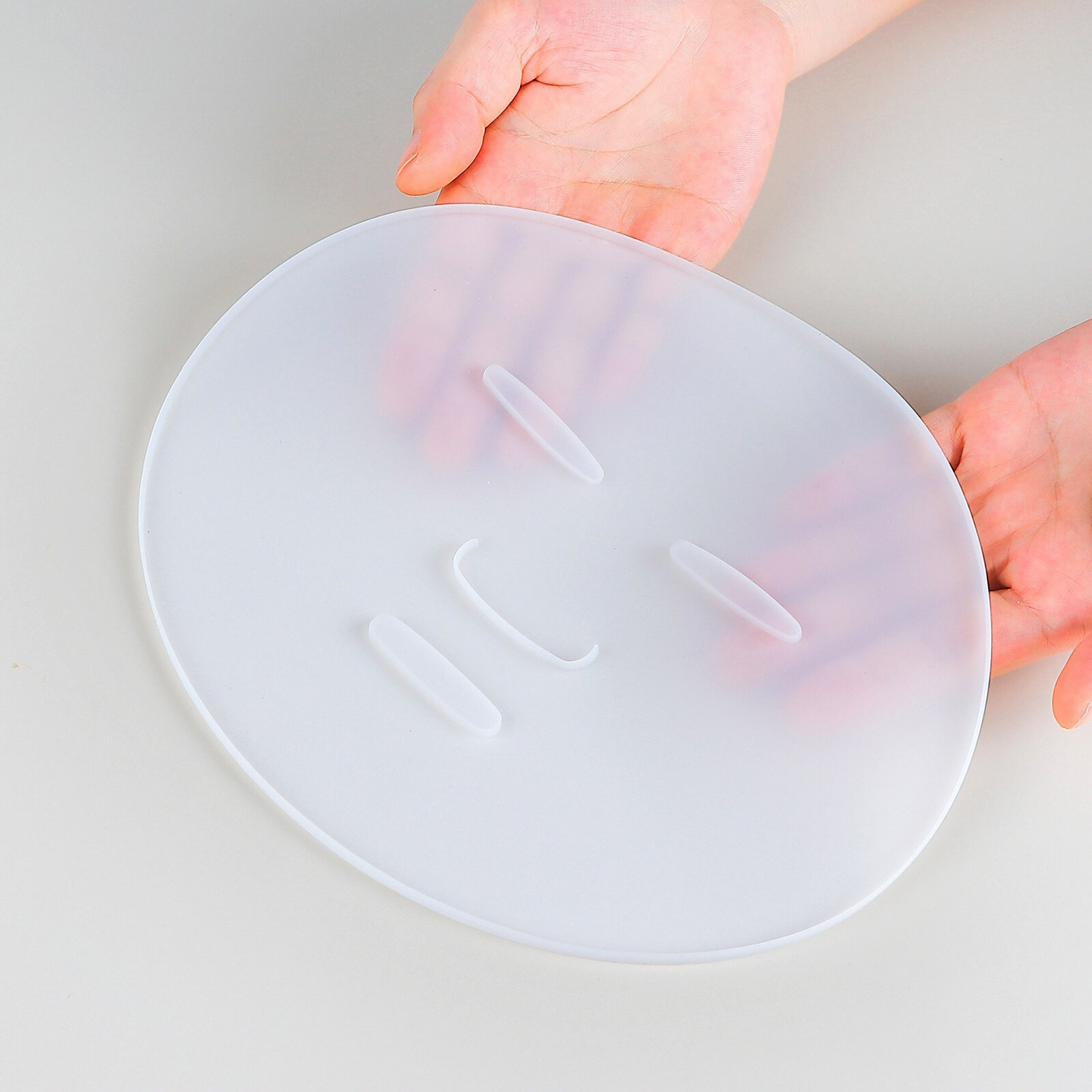 Форма для заливки и изготовления Маски для лица, в наборе 2 формы.